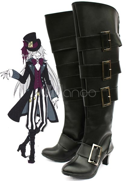 Black Butler Kuroshitsuji UnderTaker Cosplay Shoes - Buy Online