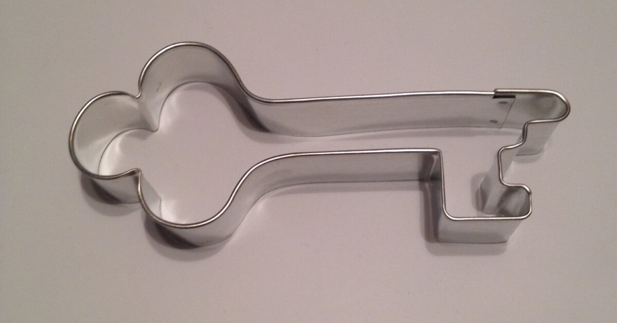 Skeleton Key Cookie Cutter - Buy Online