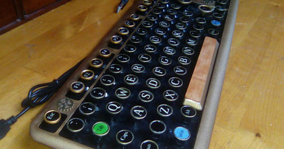 Steampunk Keyboard, Victorian style by steampunkable - Buy Online